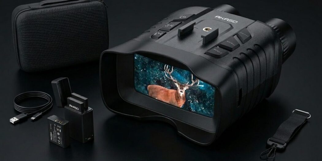 Binoculares Akaso Seemor-200 en Colombia: visión nocturna 4K a color ...